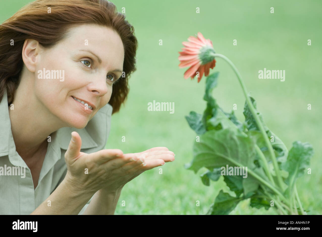 Woman beholding hi-res stock photography and images - Alamy