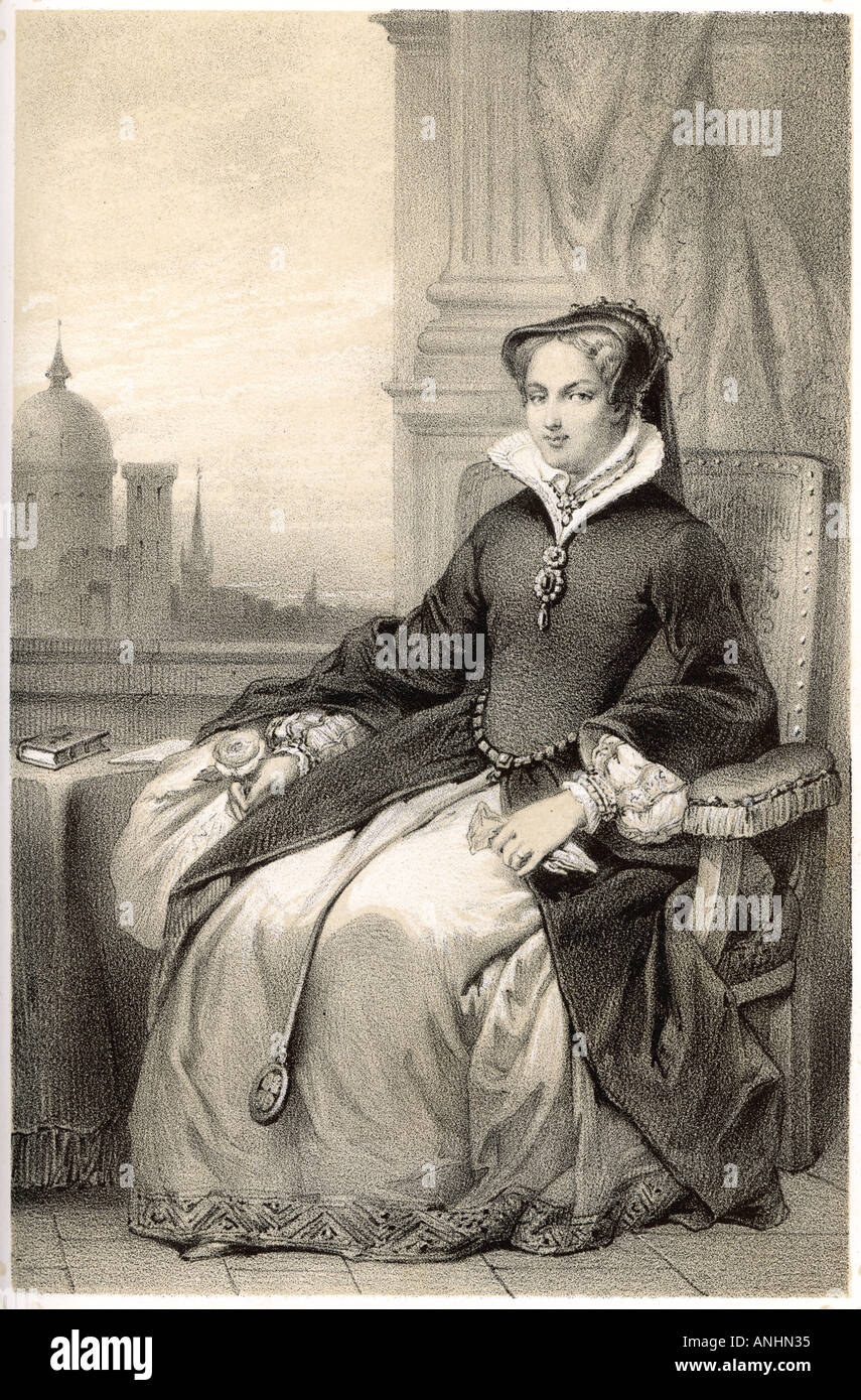 Mary I 1516 1558 Stock Photo - Alamy