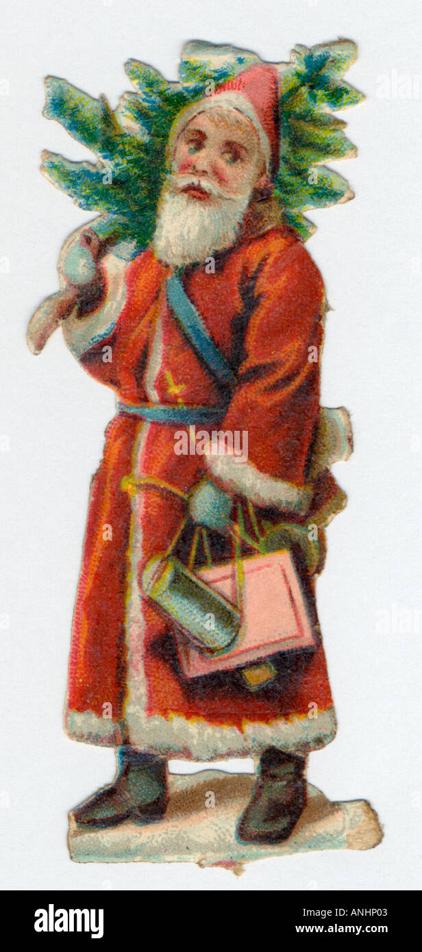 Santa claus father christmas carrying hi-res stock photography and ...