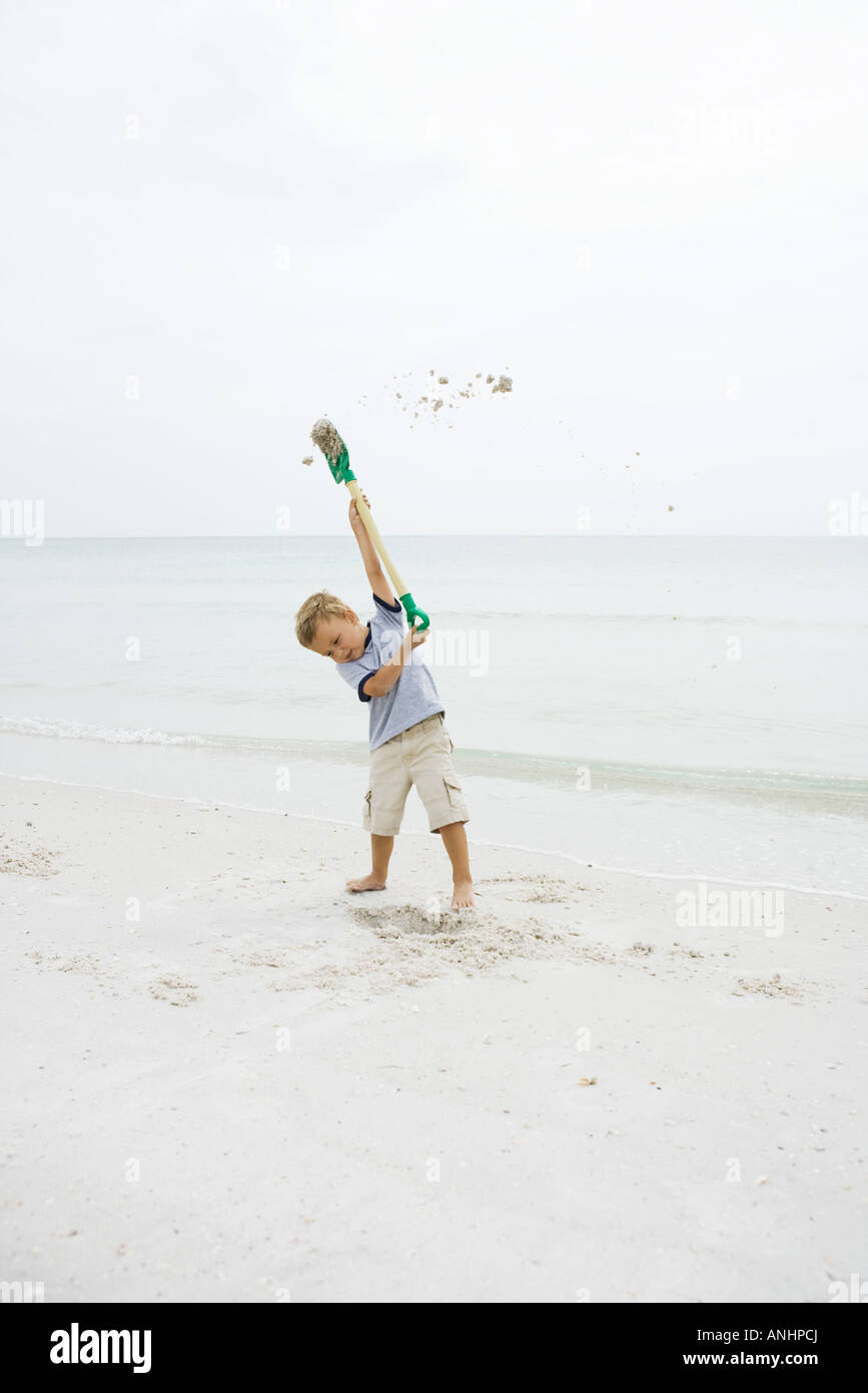 Boy Digging High Resolution Stock Photography and Images - Alamy