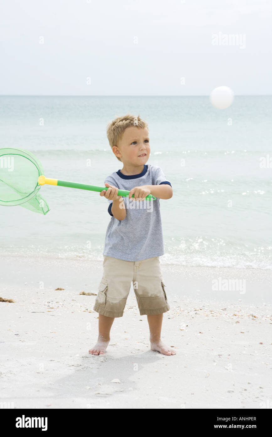 Waters edge kid fishing hi-res stock photography and images - Alamy