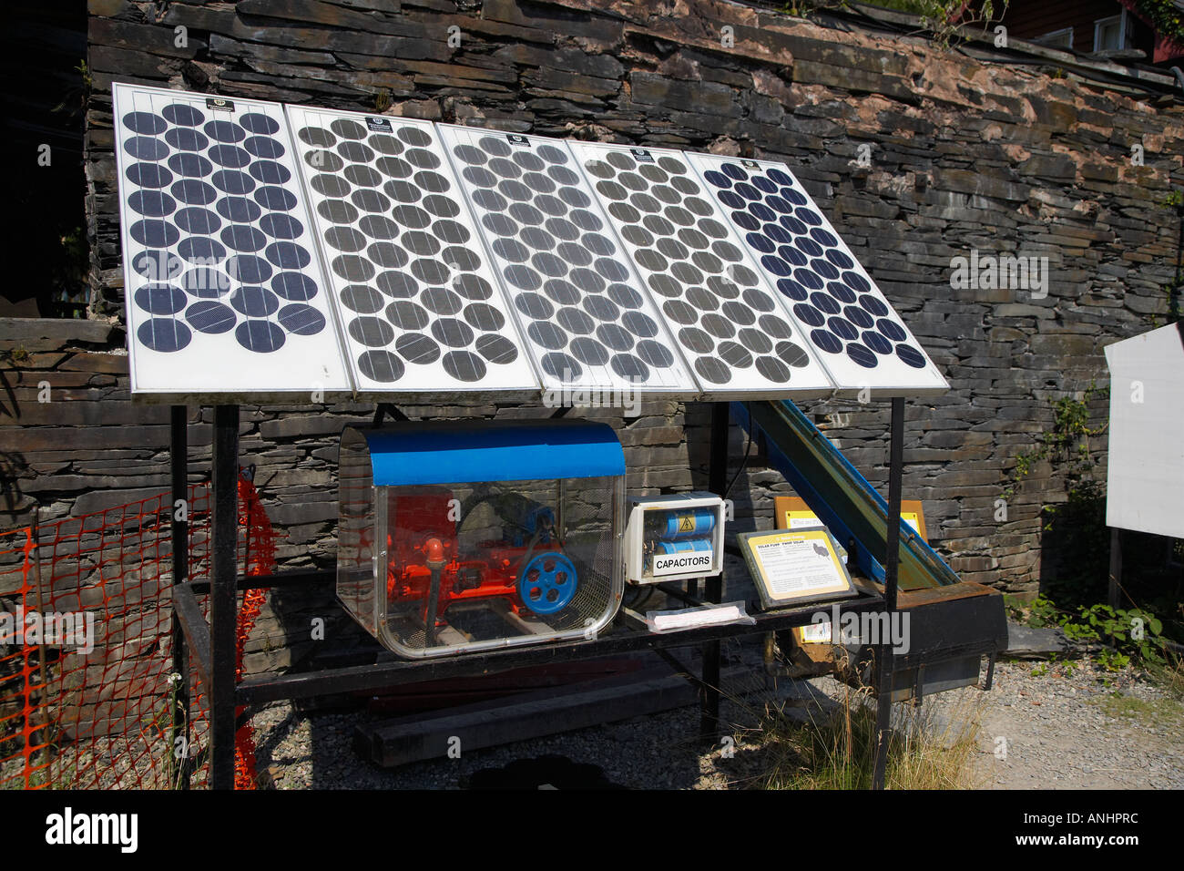 Solar Power exhibit at the Centre for Alternative Technology in ...