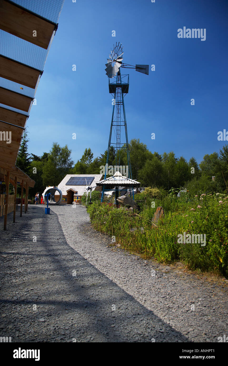 Wind Turbine at the Centre for Alternative Technology in Machynlleth ...