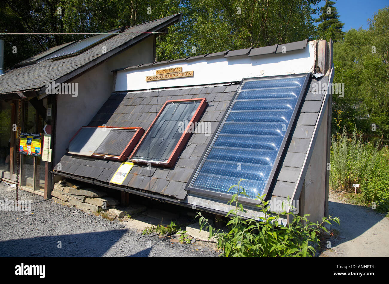 Solar Power Exhibit at the Centre for Alternative Technology in ...