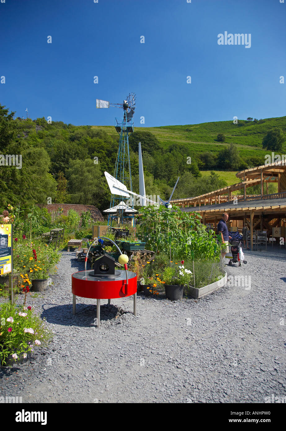 Wind Turbine at the Centre for Alternative Technology in Machynlleth ...