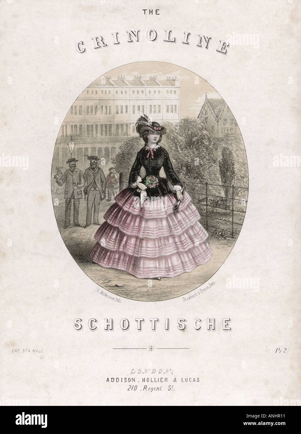 Crinoline 1857 hi-res stock photography and images - Alamy