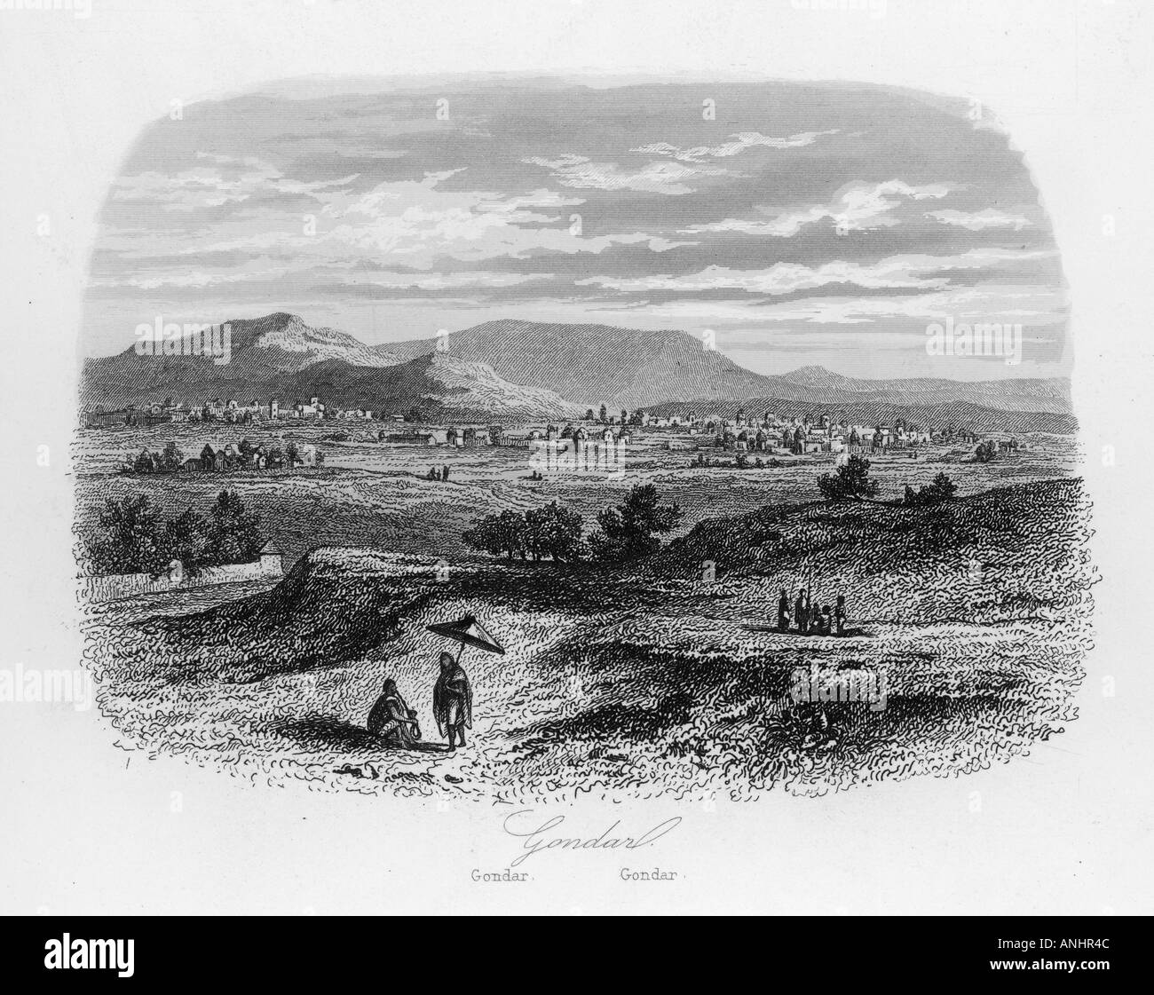 Gondar gonder gondär Black and White Stock Photos & Images - Alamy