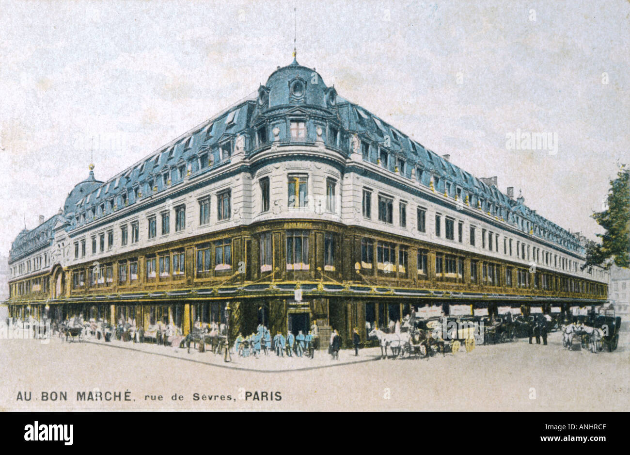 Bon marche exterior hi-res stock photography and images - Alamy