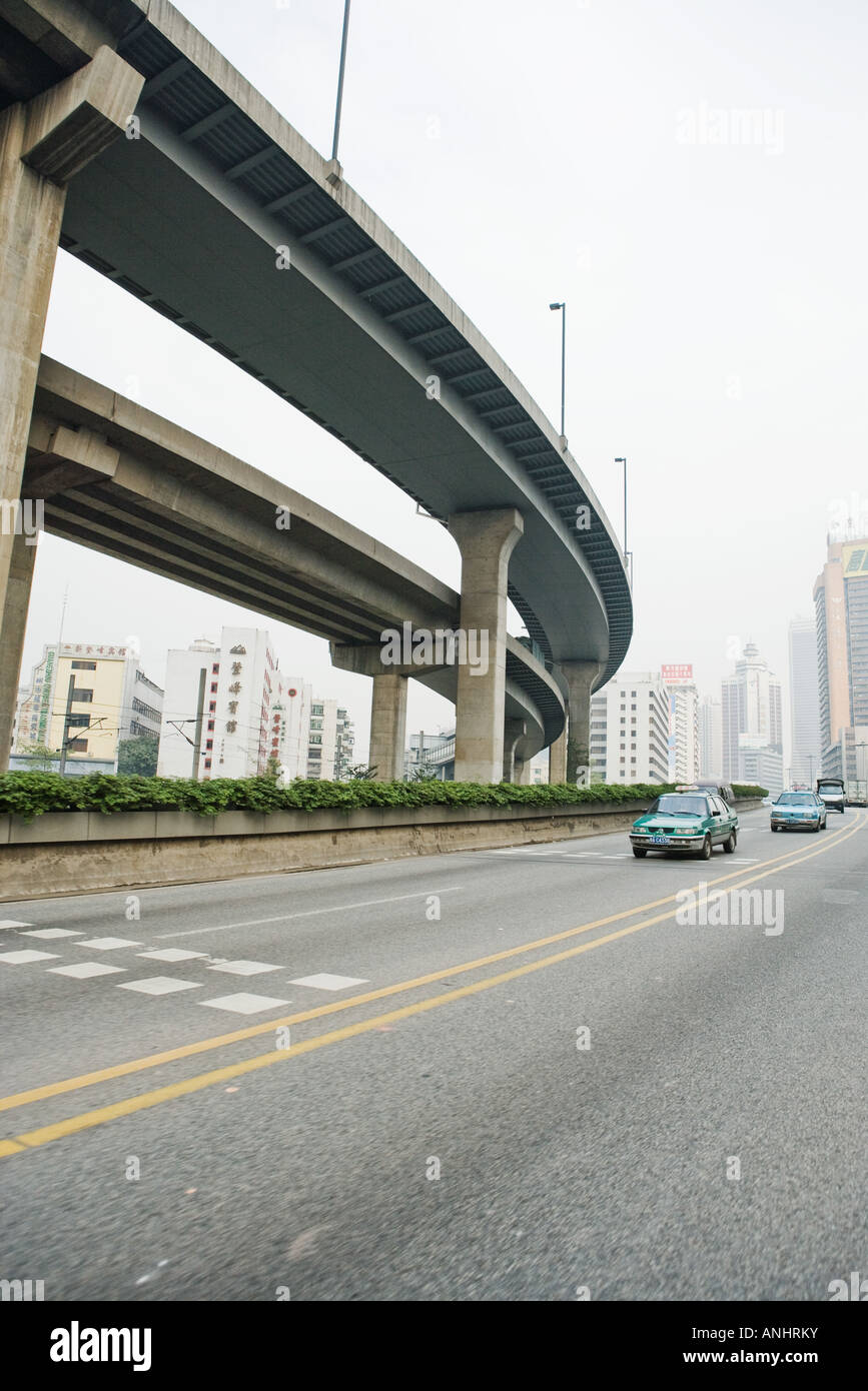 Road and overpasses Stock Photo - Alamy