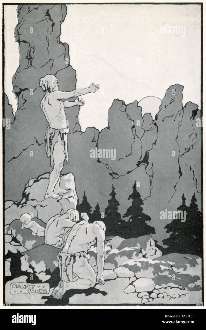 Stone age man hi-res stock photography and images - Alamy