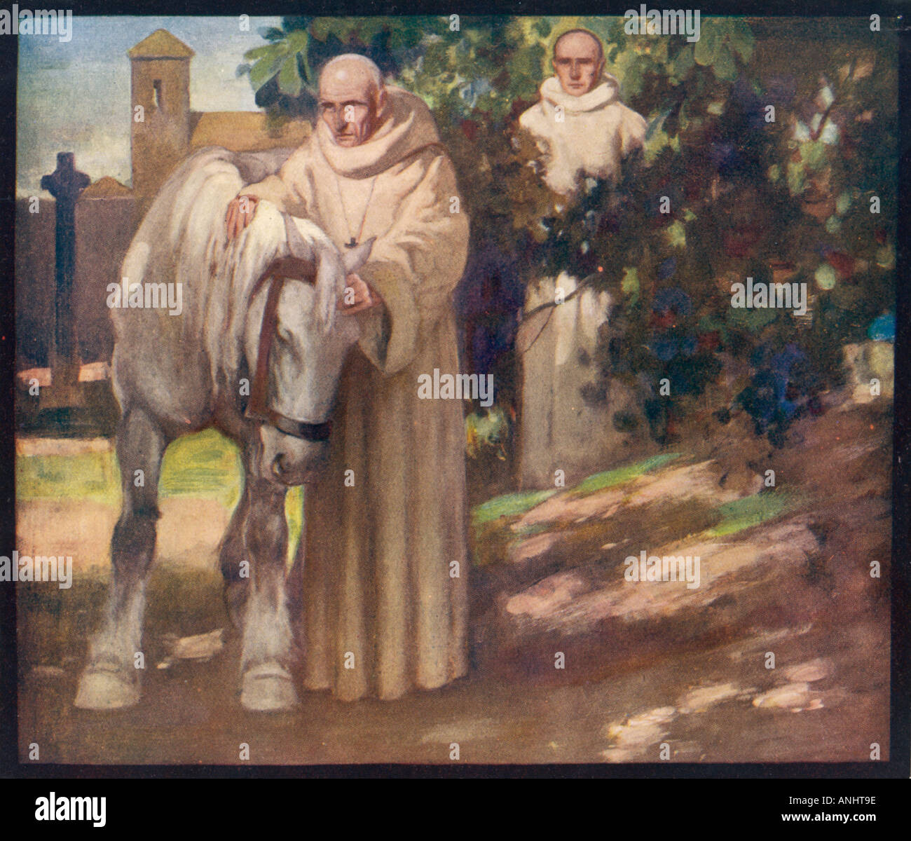 Columba An Irish Saint Stock Photo - Alamy