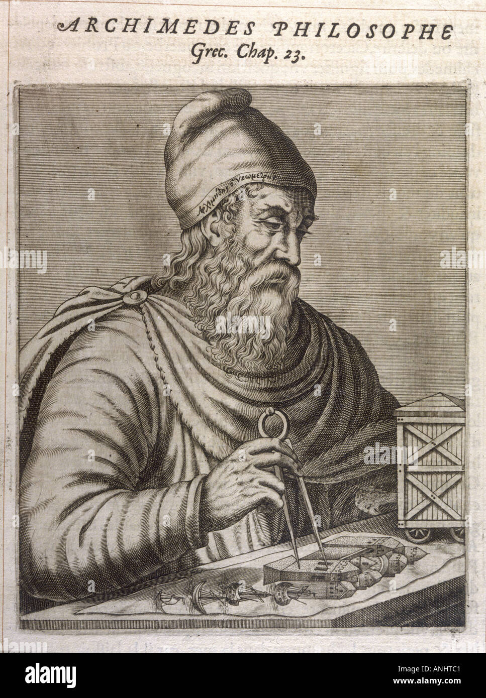 Archimedes greek mathematician and inventor hi-res stock photography ...