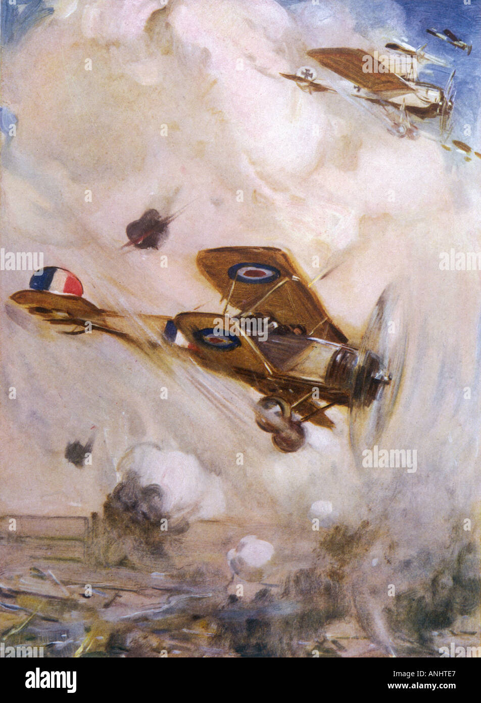 Ww1 air combat hi-res stock photography and images - Alamy