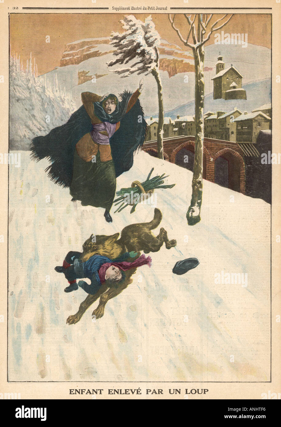 Wolves And People Stock Photo - Alamy