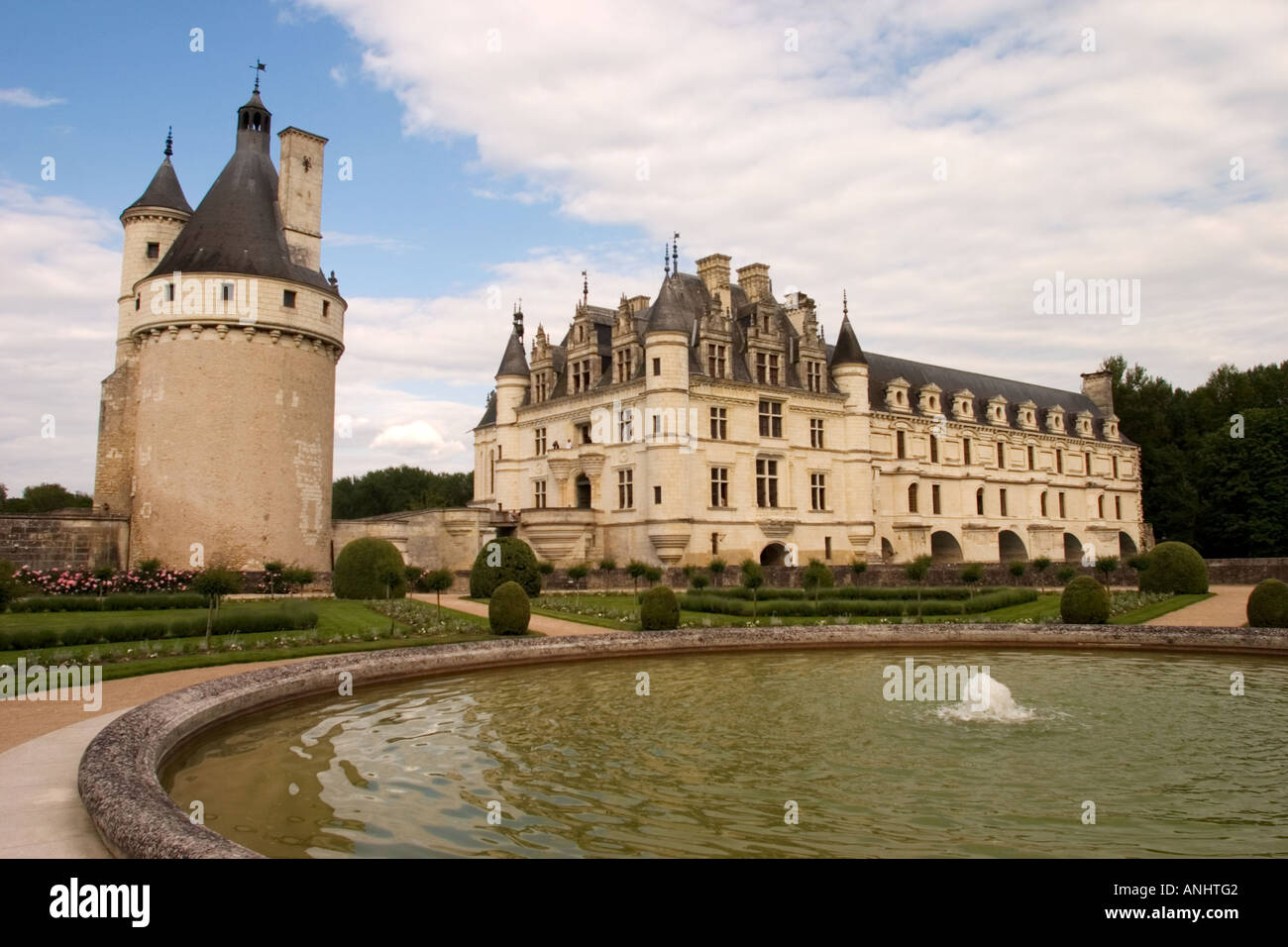 Chateau de Chenonceau, Loire, France Stock Photo - Alamy