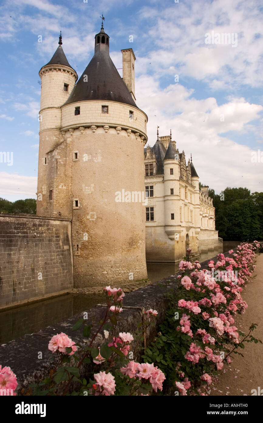 Chateau de Chenonceau, Loire, France Stock Photo - Alamy