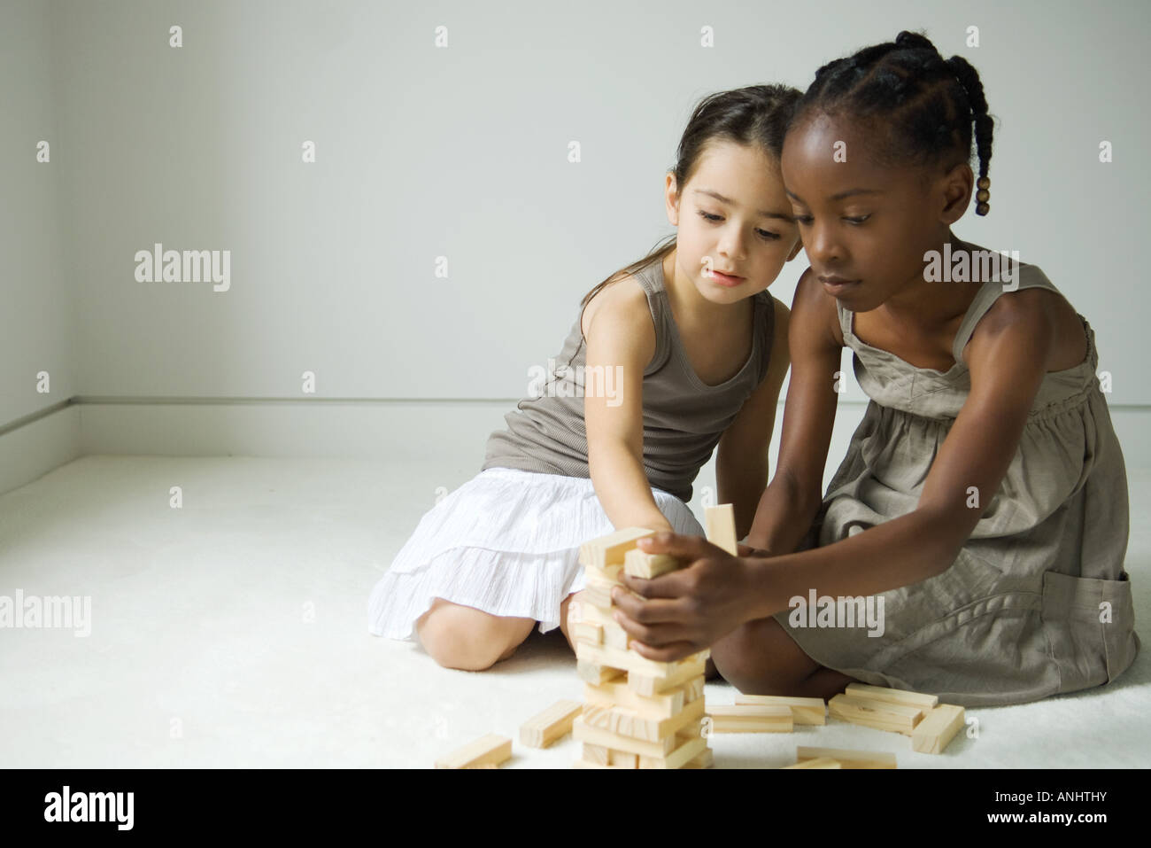 Children Looking Tower Blocks High Resolution Stock Photography and ...