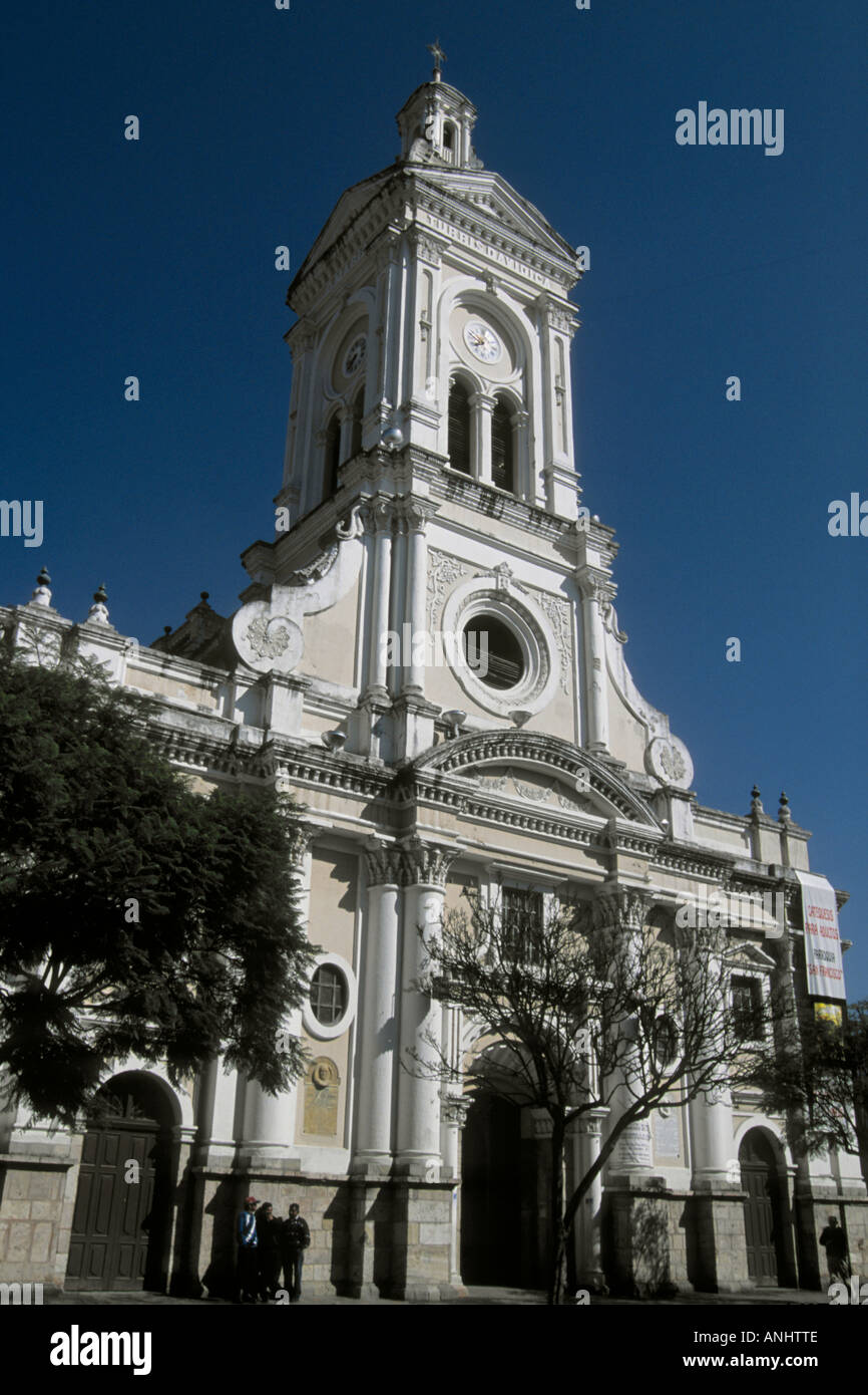 Ecuador cuenca san francisco church hi-res stock photography and images ...