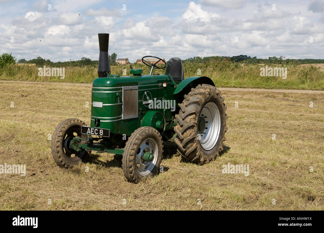 Old vintage field marshall tractor hi-res stock photography and images ...