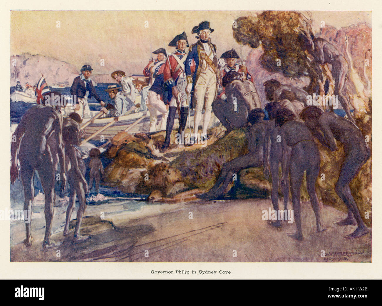 1788 sydney australia hi-res stock photography and images - Alamy