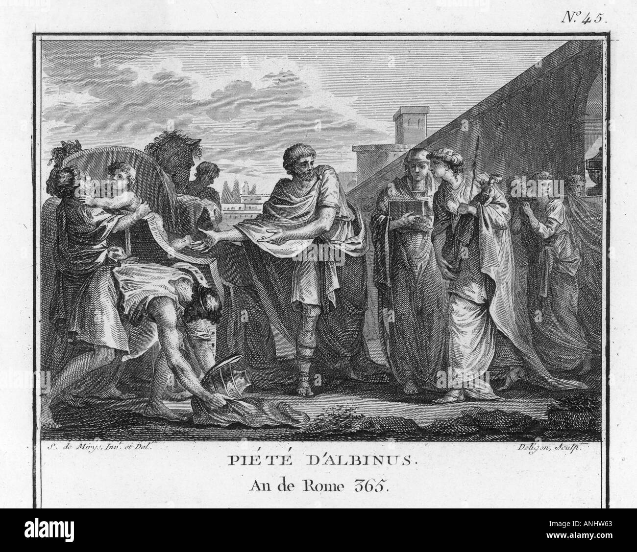 Events Ancient Rome Stock Photo - Alamy