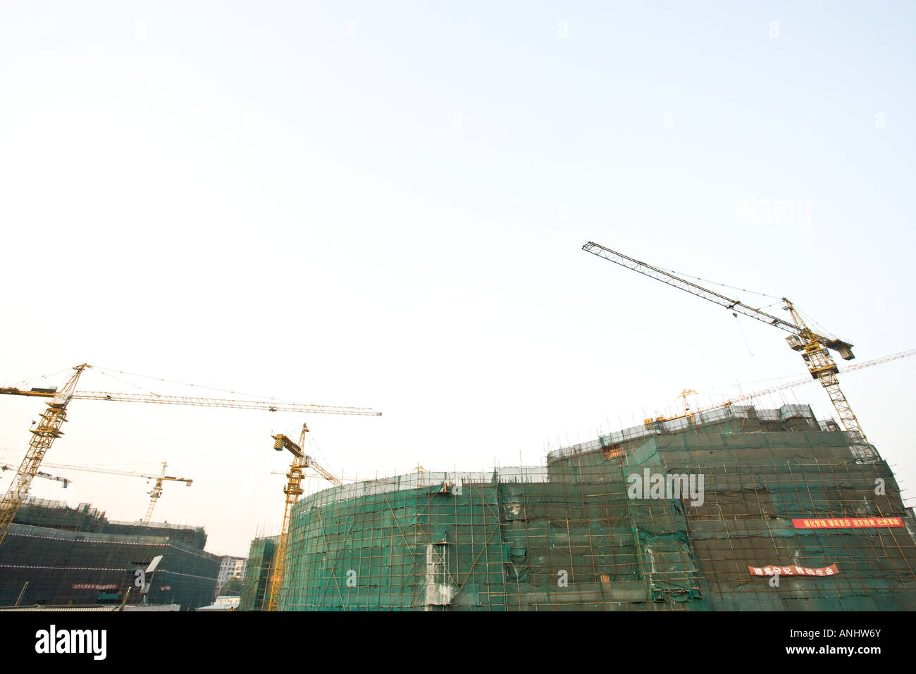 Buildings under construction Stock Photo - Alamy