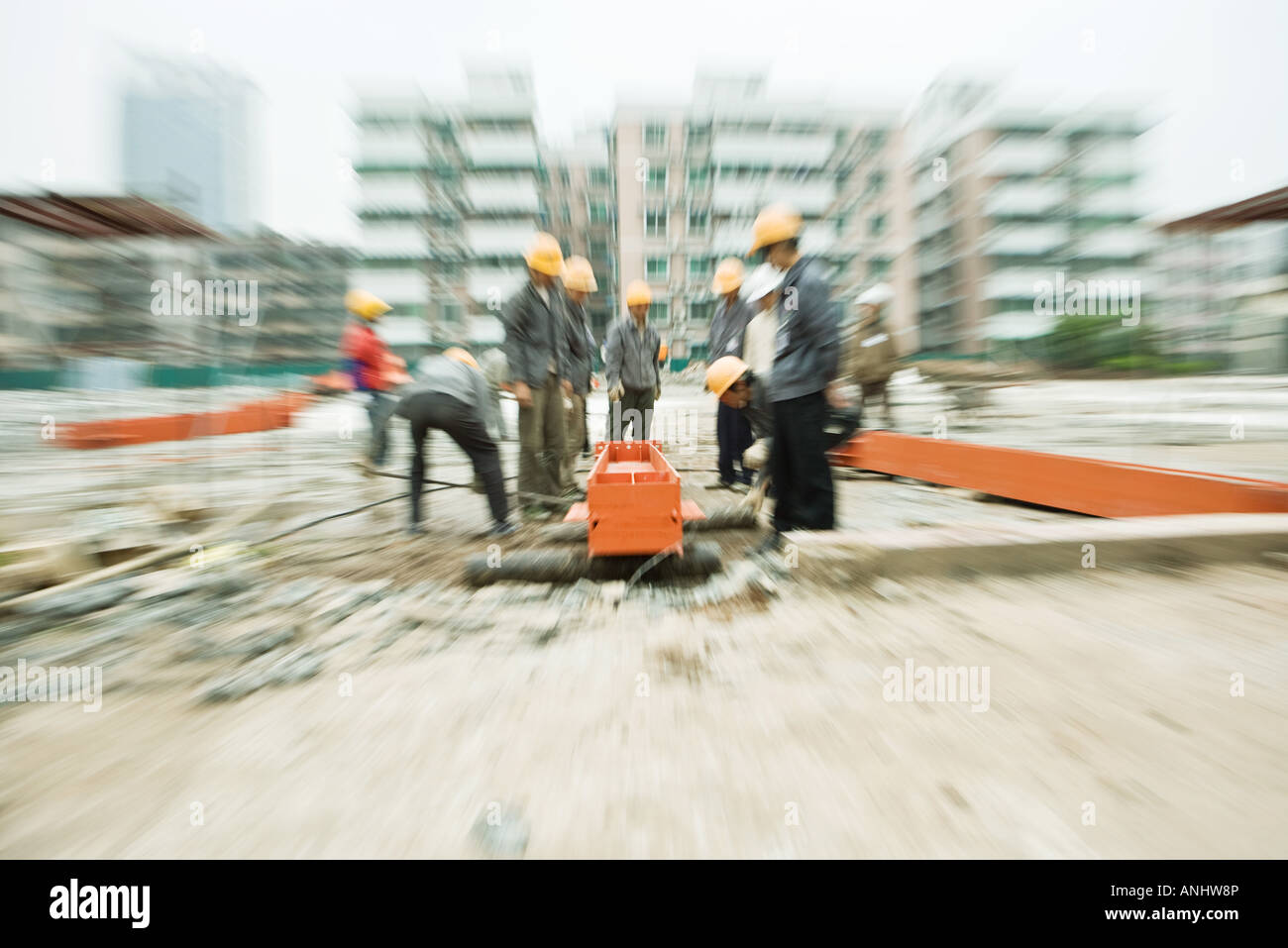 Construction worker bends hi-res stock photography and images - Alamy