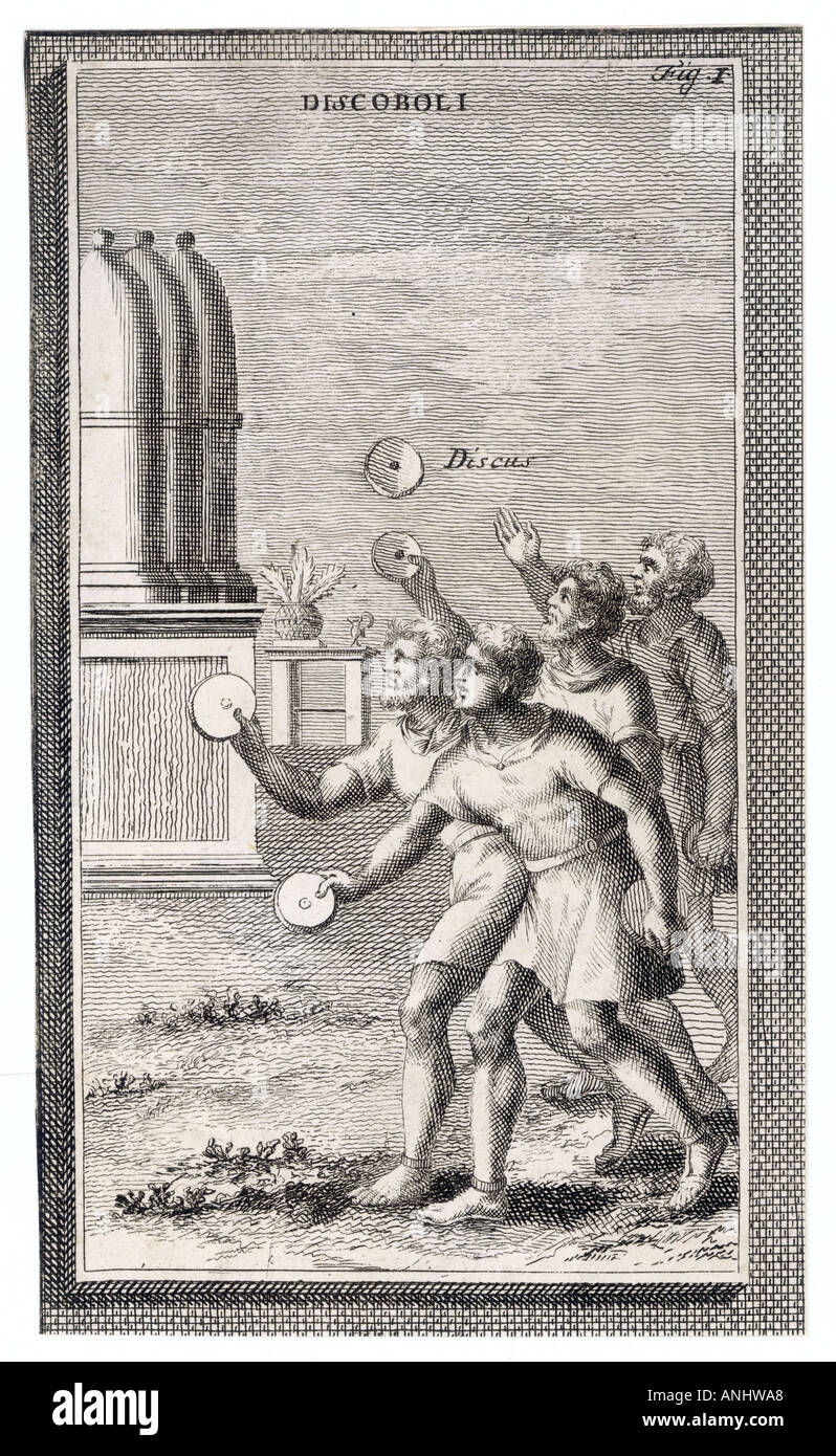 Roman Discus Throwers Stock Photo - Alamy
