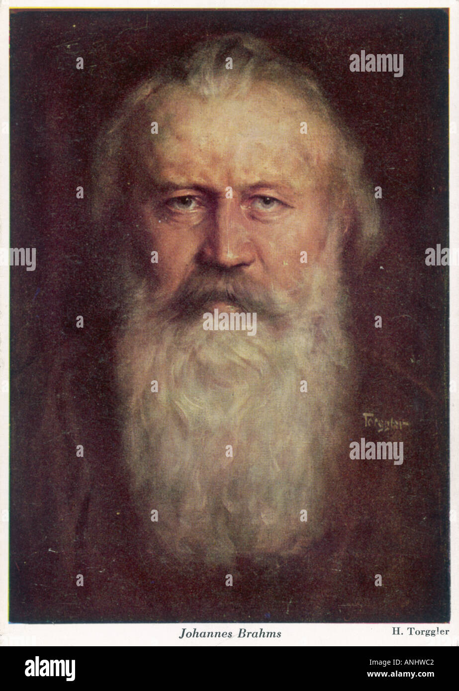 Johannes brahms 1833 1897 hi-res stock photography and images - Alamy