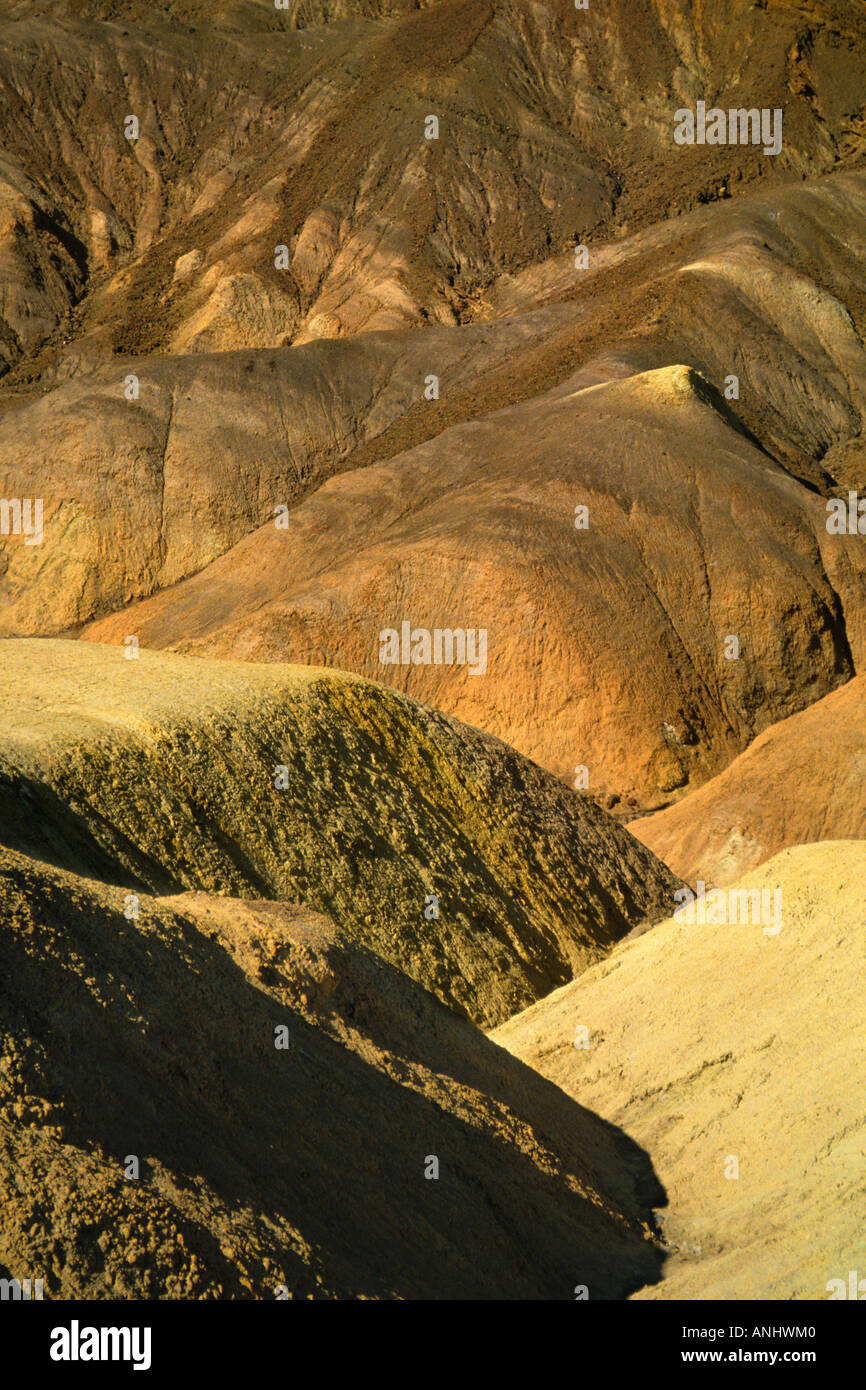 Death Valley National Park, Amargosa Range. Parched, scorched earth and ...