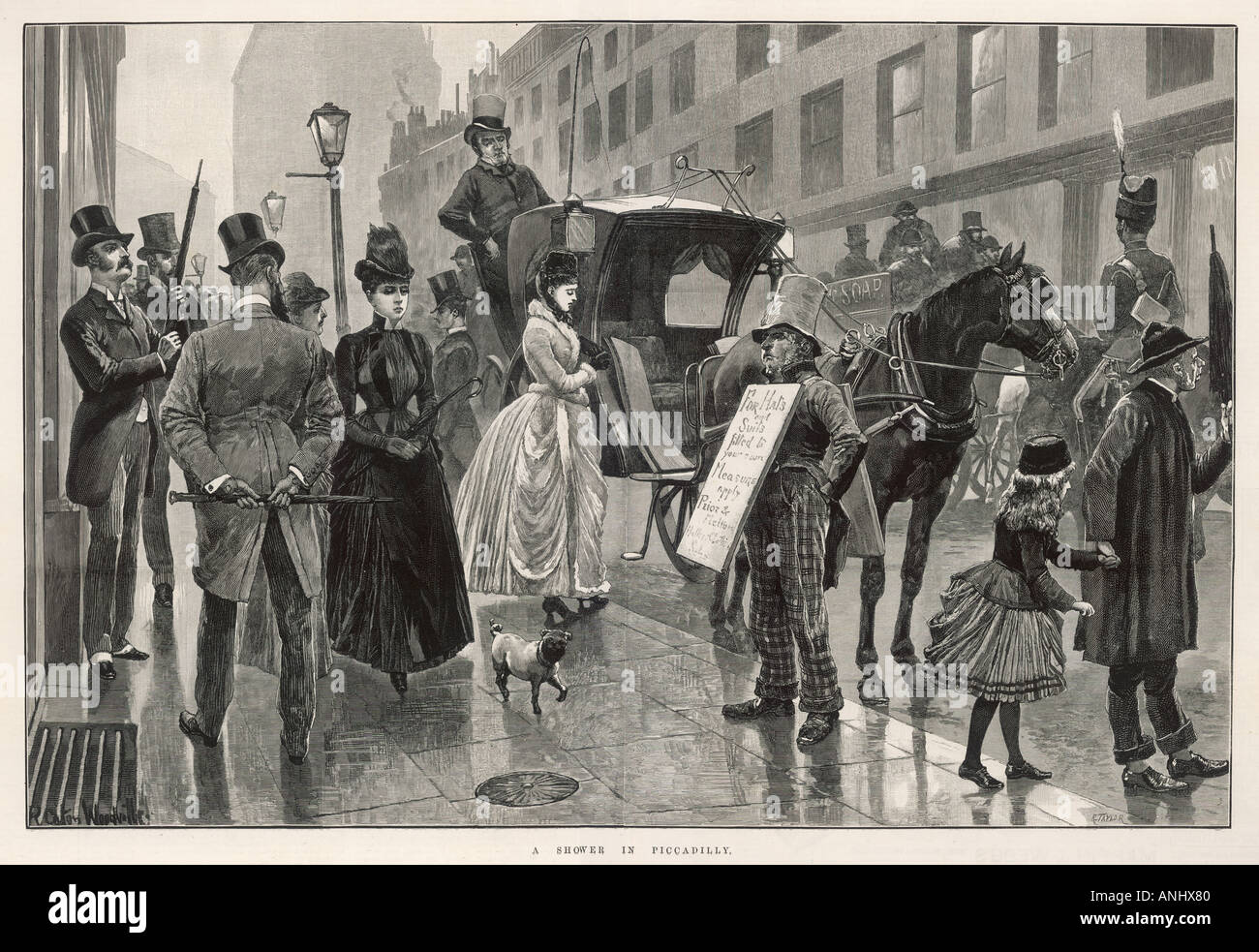 England London Piccadill Stock Photo - Alamy