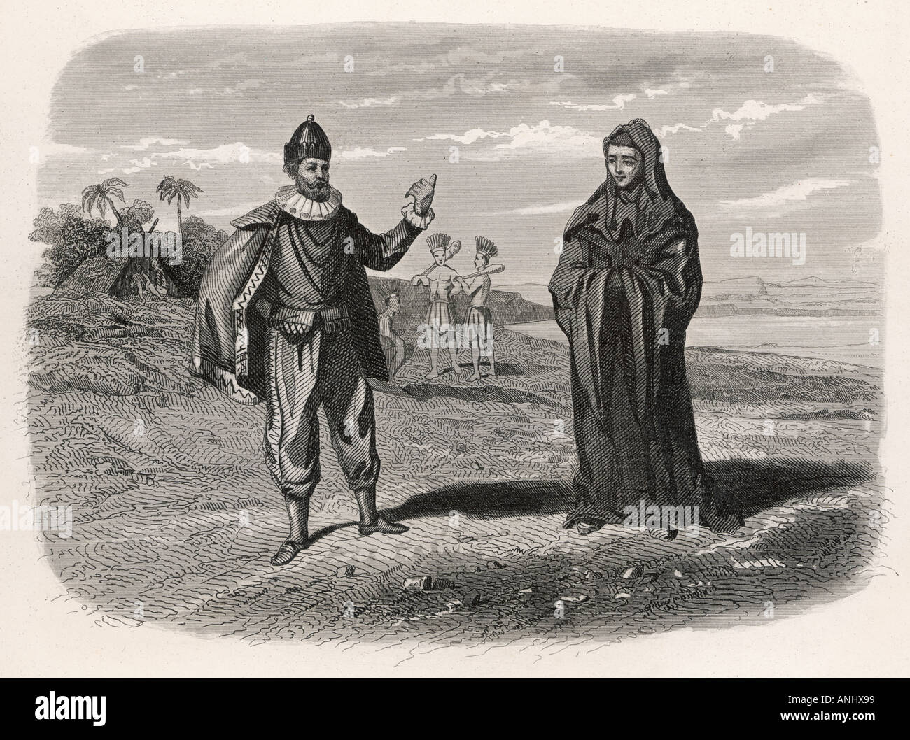 Spanish history columbus hi-res stock photography and images - Alamy