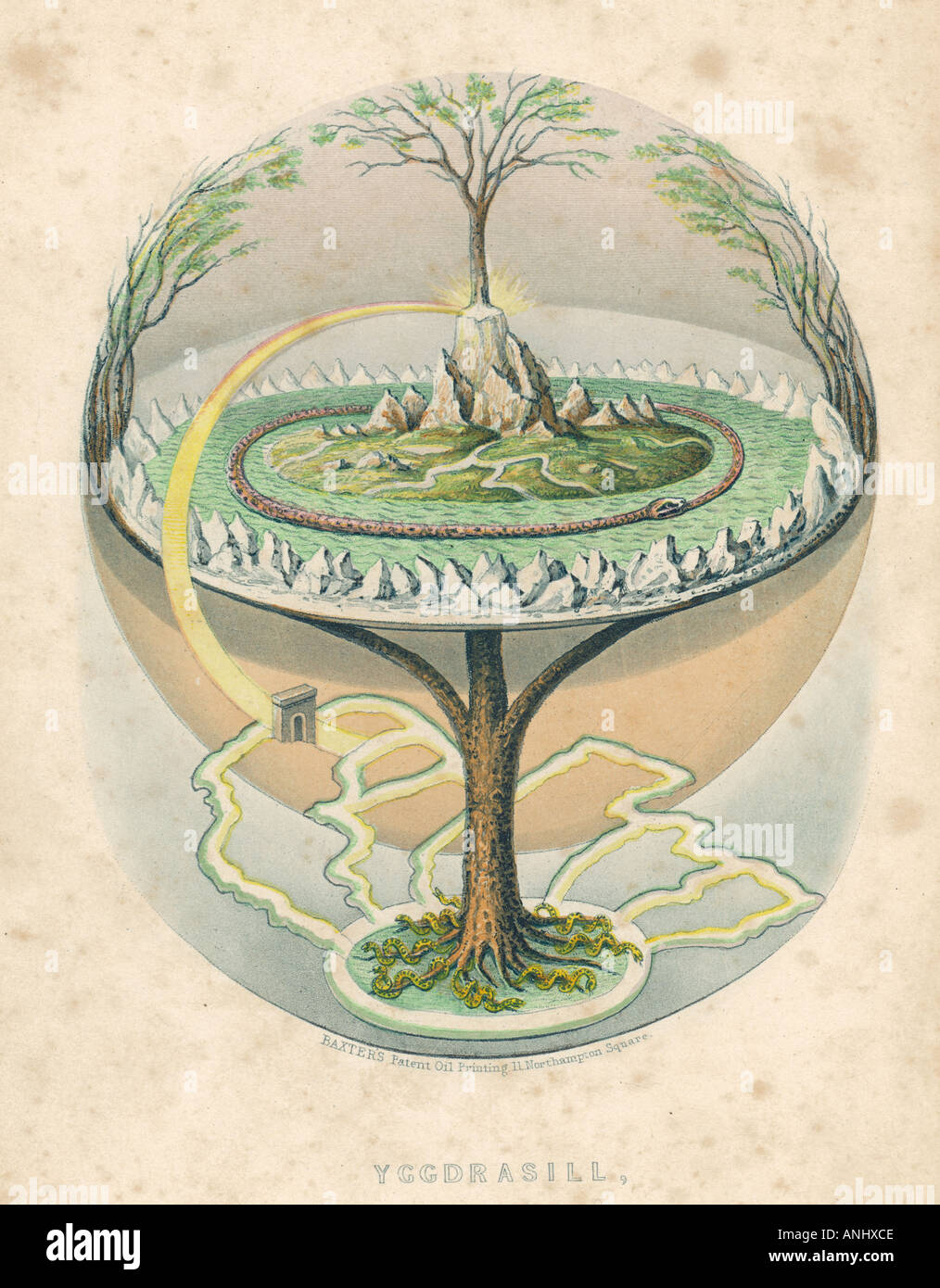 Yggdrasil hi-res stock photography and images - Alamy