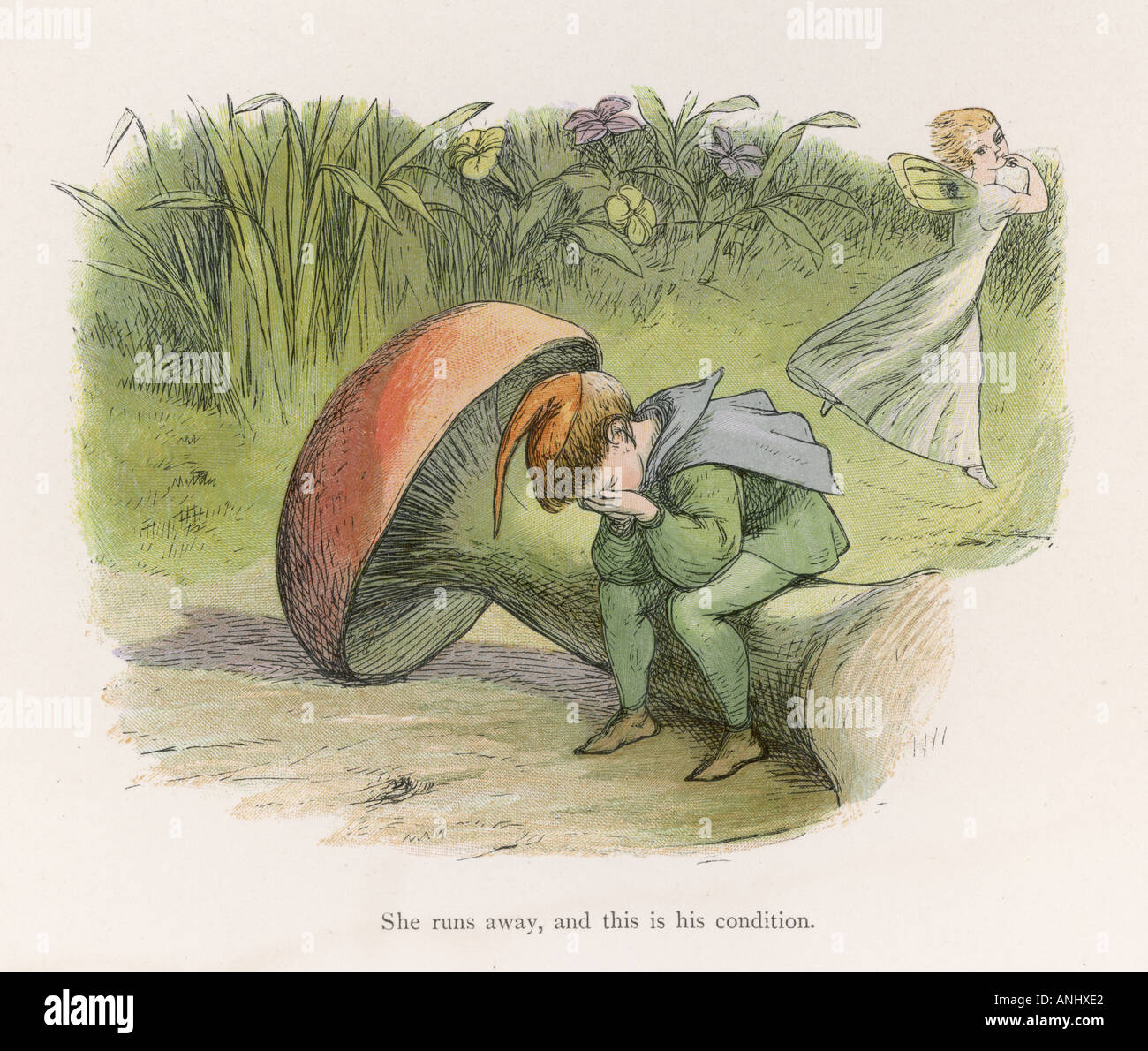 Little Folk Elves Stock Photo - Alamy