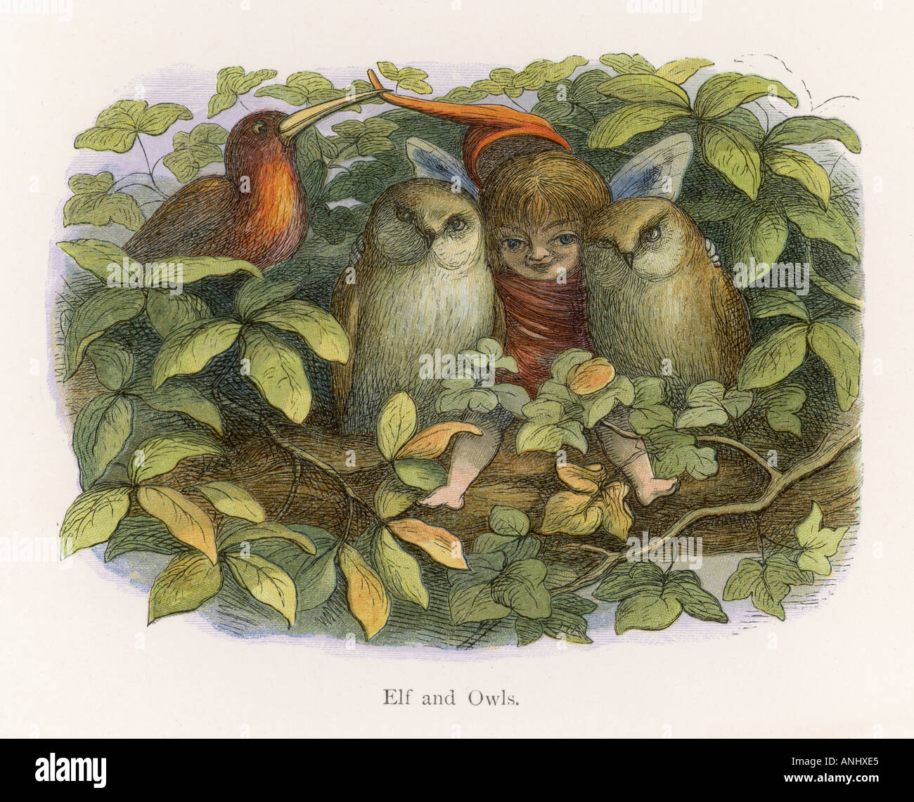 Little Folk Elves Stock Photo - Alamy