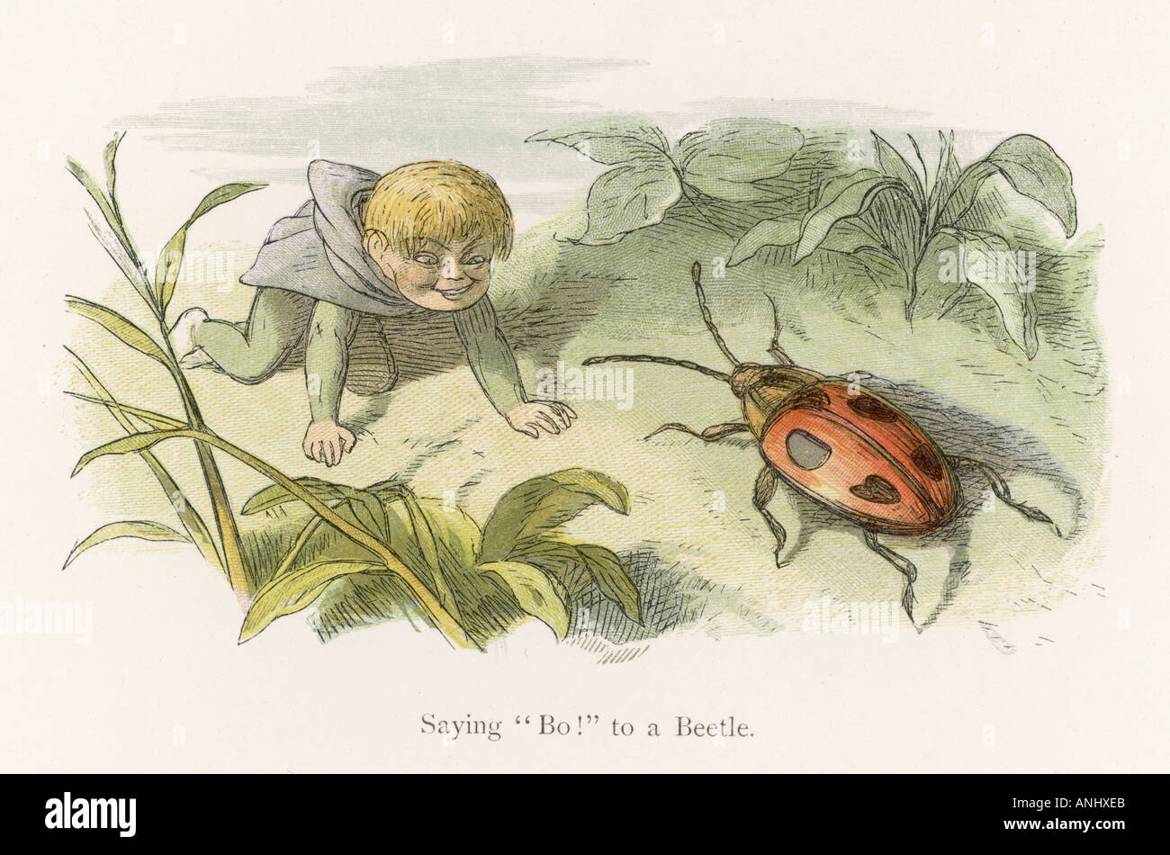 Little Folk Elves Stock Photo - Alamy