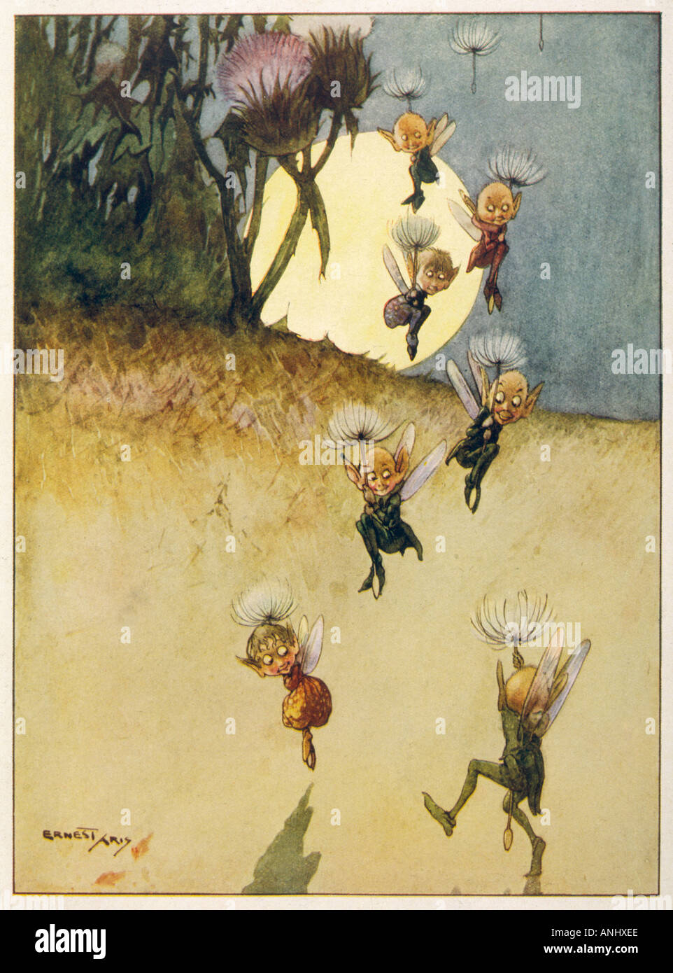 Little Folk Elves Stock Photo - Alamy