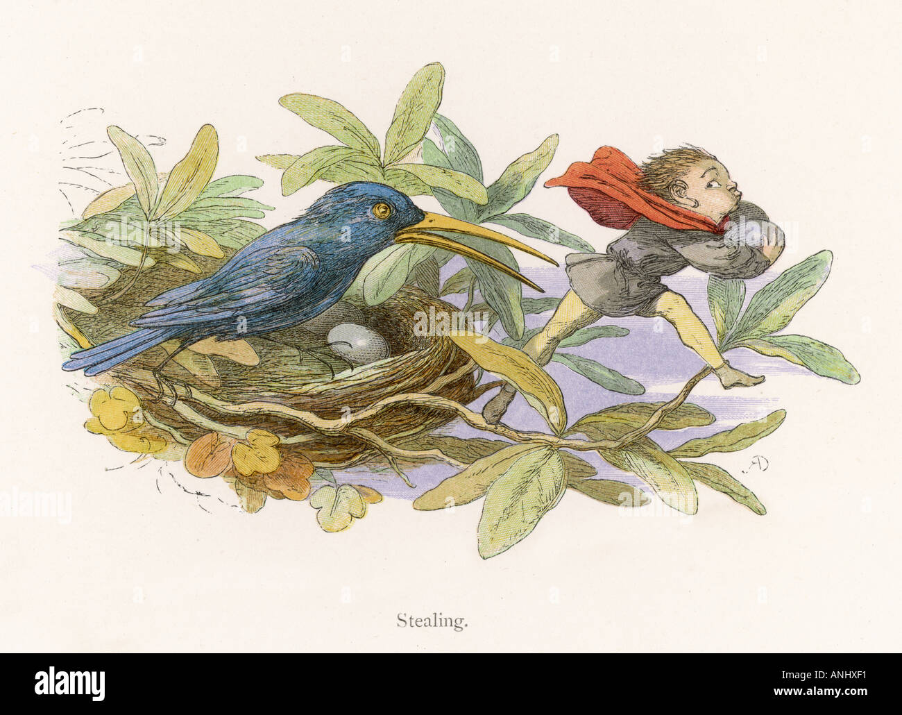 Little Folk Elves Stock Photo - Alamy