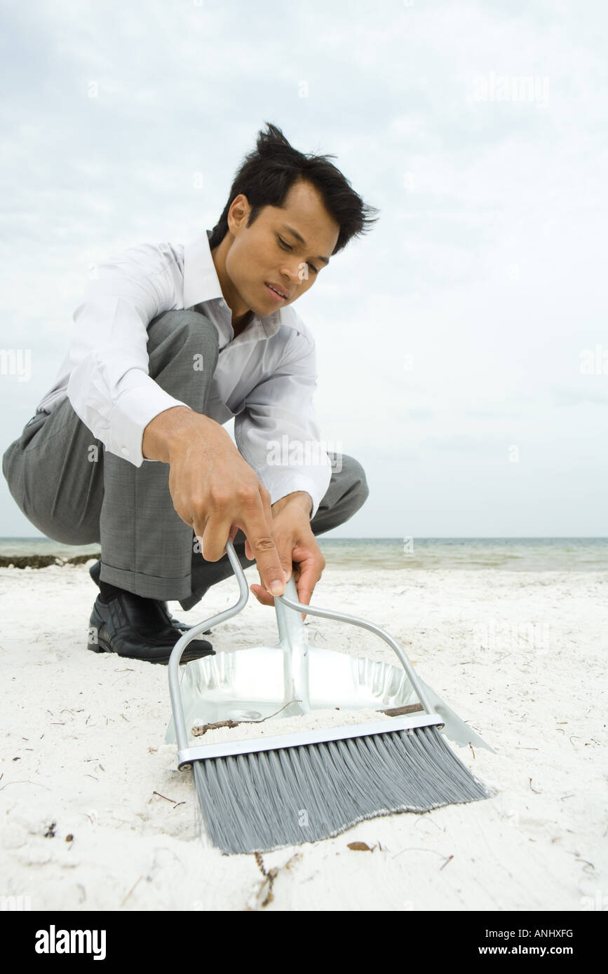 Sweeping outside ethnic hi-res stock photography and images - Alamy