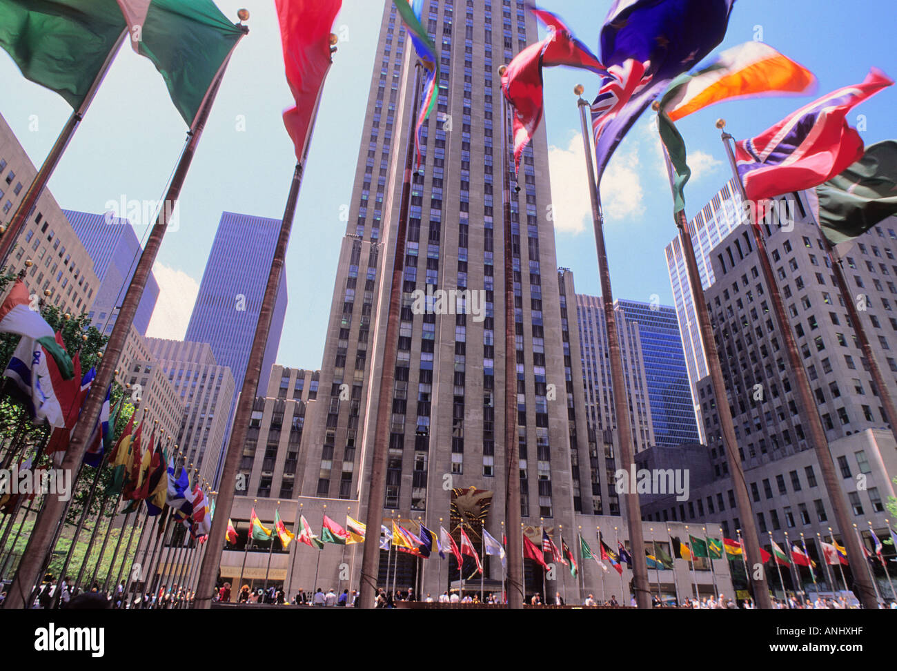 New York City NYC Rockefeller Center 30 Rockefeller Plaza Building (30 ...