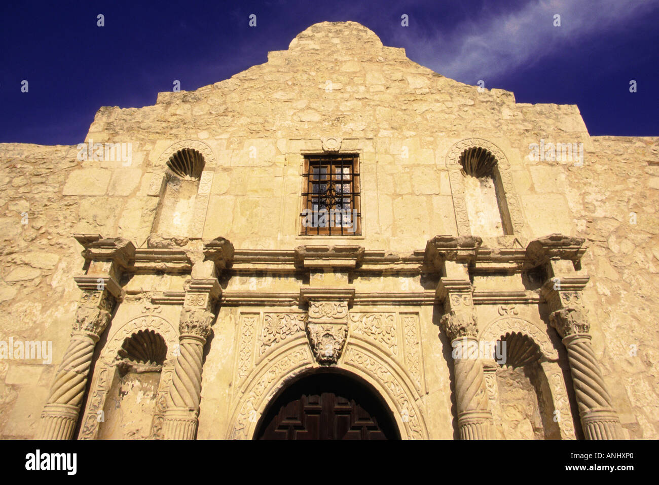 The Alamo. The Mission San Antonio de Valero in San Antonio Texas ...