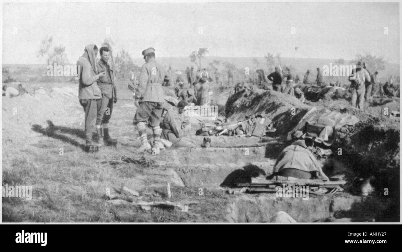 Ww1 1915 Gallipoli Rough Stock Photo - Alamy