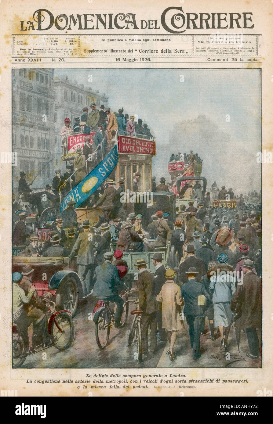 General strike 1926 hi-res stock photography and images - Alamy