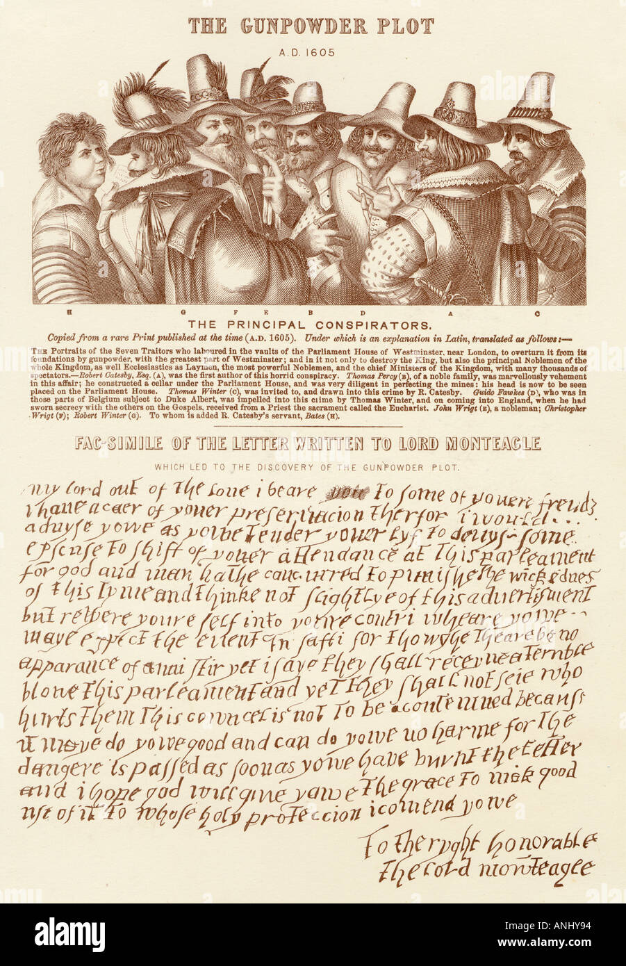 The gunpowder plot conspirators hi-res stock photography and images - Alamy