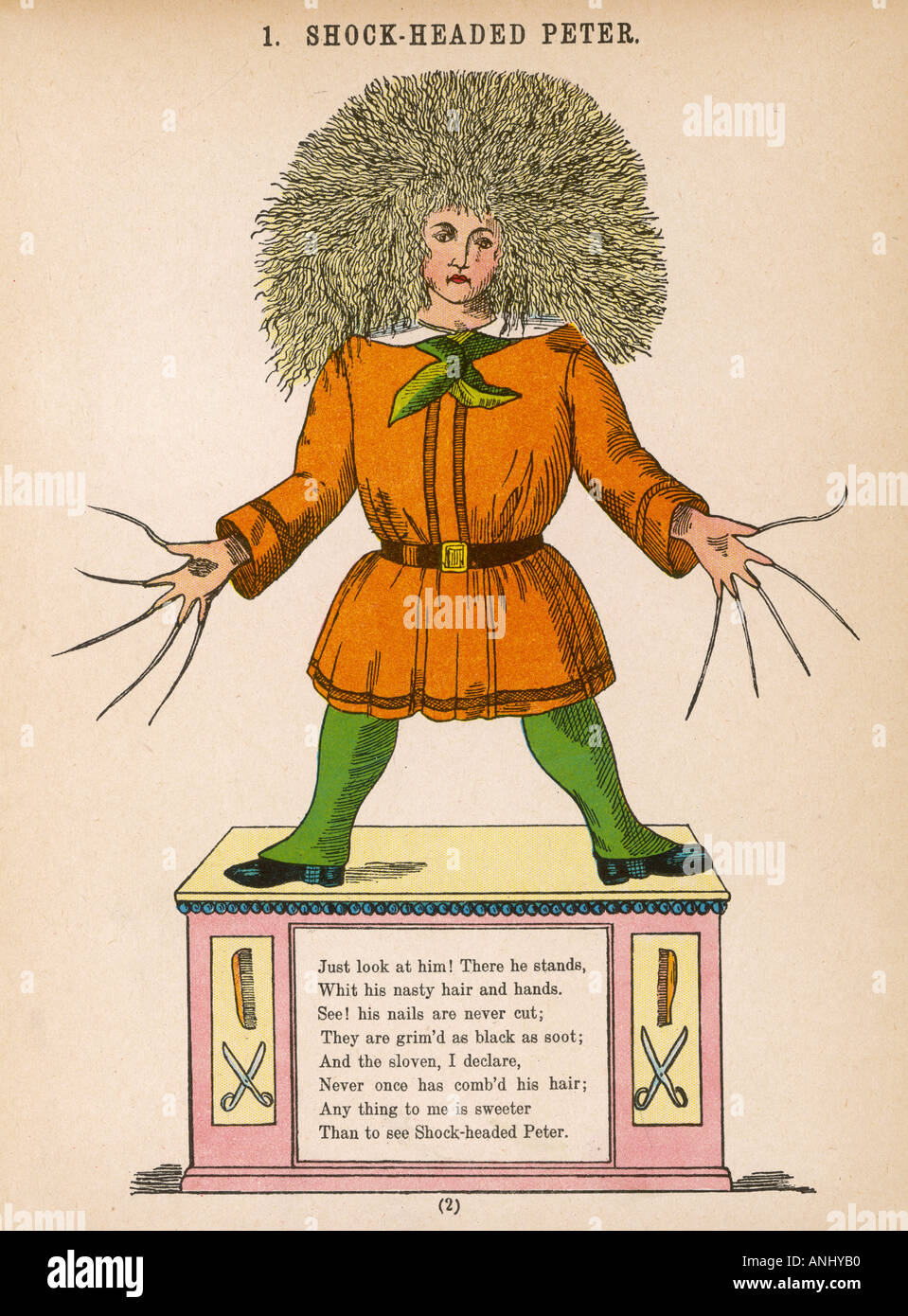 Hoffmann Shock Head Pete Stock Photo - Alamy