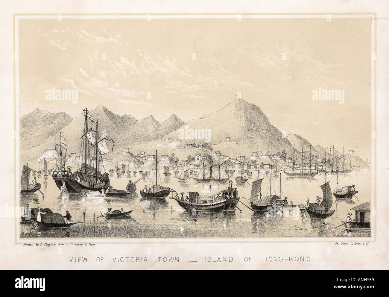 China Hong Kong C1840 Stock Photo - Alamy