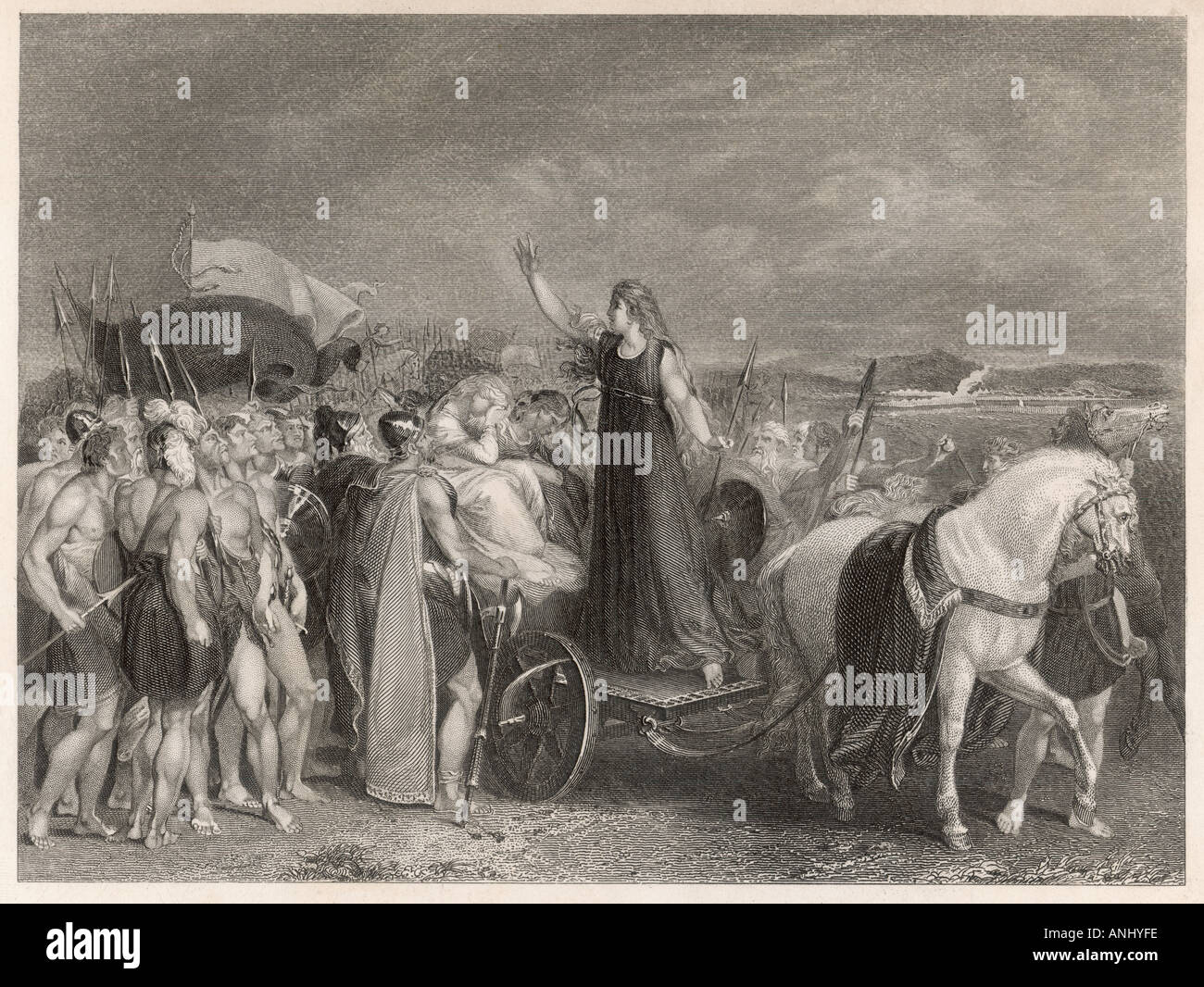 Boudicca and romans hi-res stock photography and images - Alamy