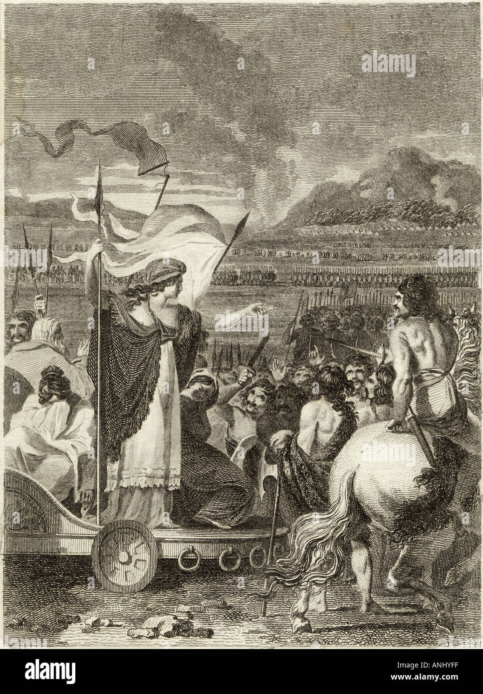 Boudicca battle hi-res stock photography and images - Alamy