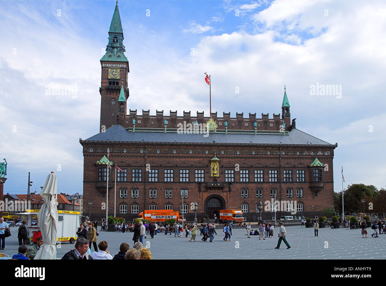 Kopenhagen Capitol City of Denmark Hauptstadt von Daenemark Stock Photo ...