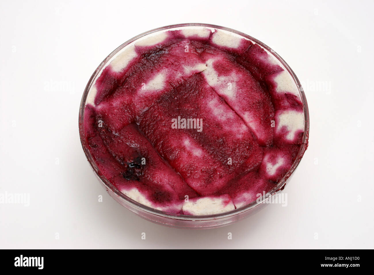 Traditional English Summer pudding Stock Photo - Alamy